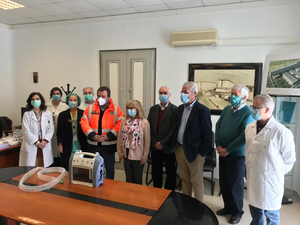 CIMAC entregou ventiladores ao Hospital de Évora - Tudobem-Alentejo