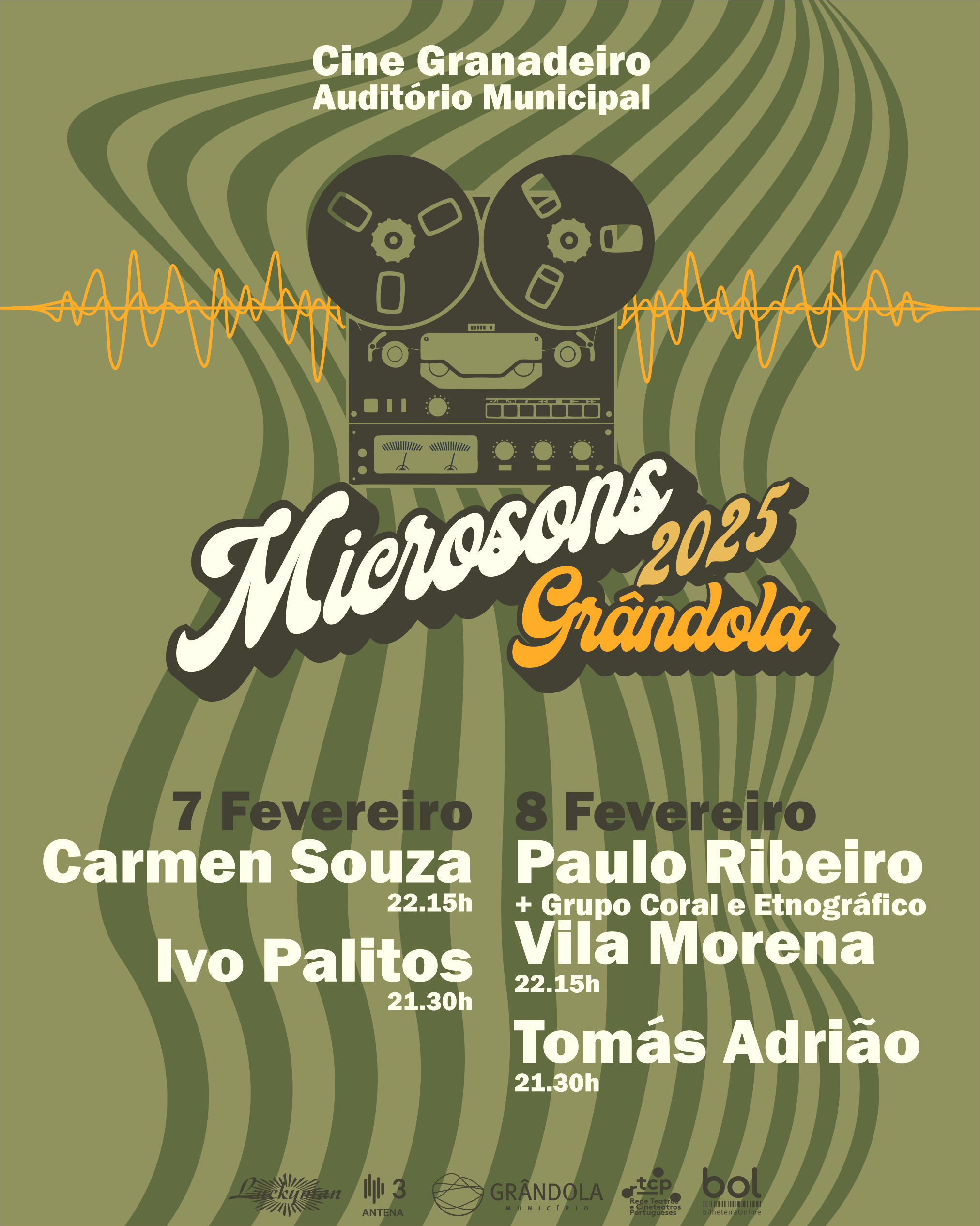 Microsons 2025: Carmen Souza, Ivo Palitos, Paulo Ribeiro com o Grupo ...