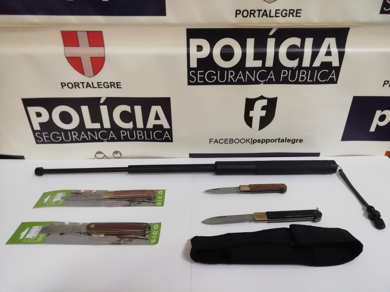 Comando Distrital Da Psp De Portalegre “ Detido Por Detenção De Arma